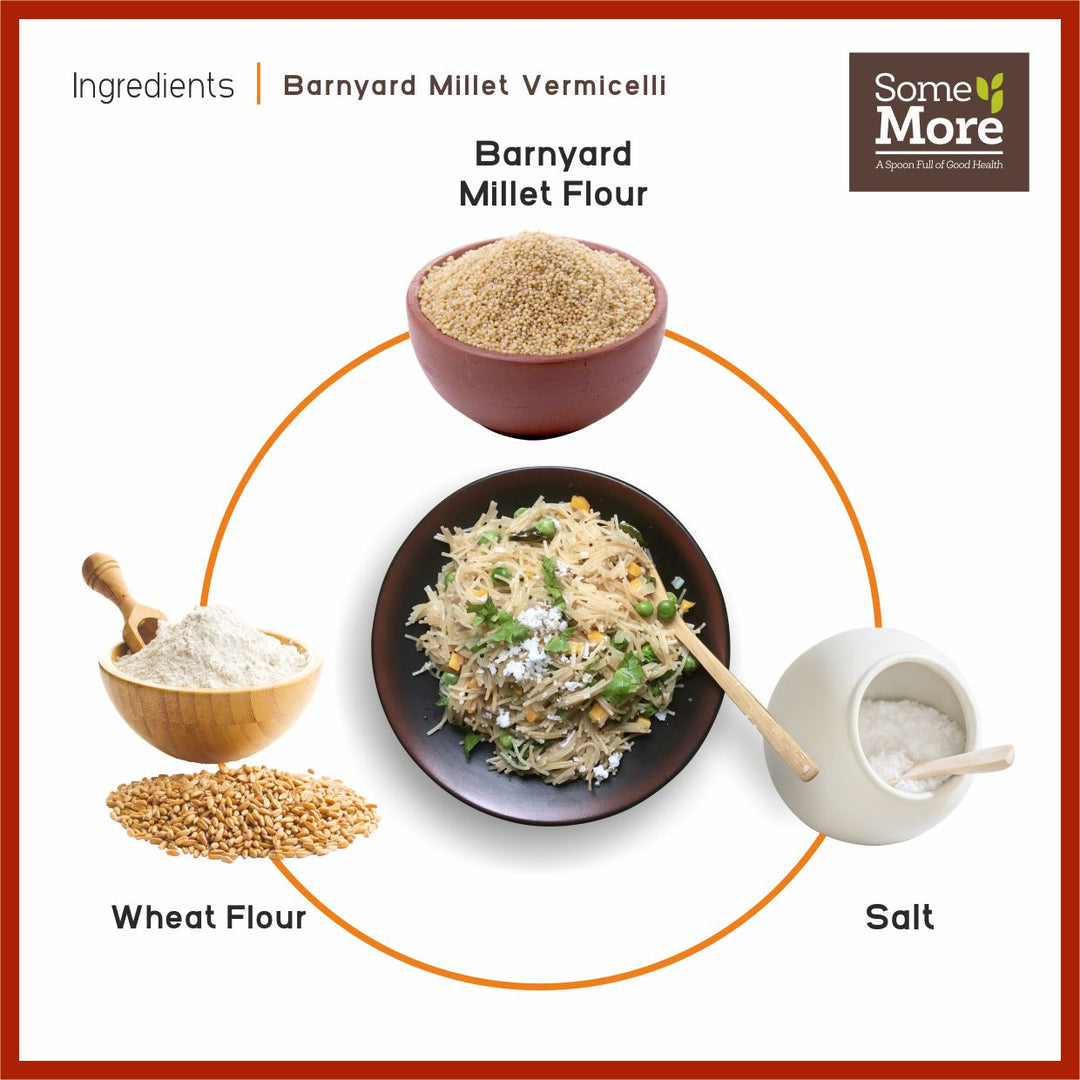 Barnyard Millet Sevai - 180gms – Some More Foods