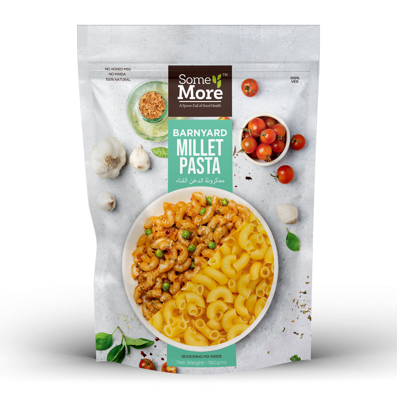 Barnyard Millet Pasta - 180gms – Some More Foods