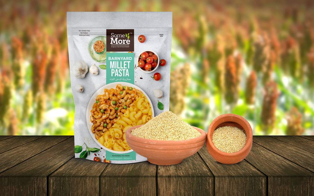 Barnyard Millet Pasta - 180gms – Some More Foods