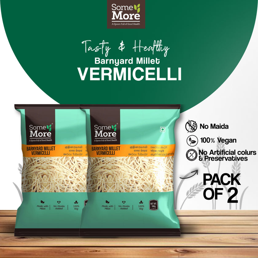 Barnyard Millet Sevai - 180gms (Pack Of 2) – Some More Foods