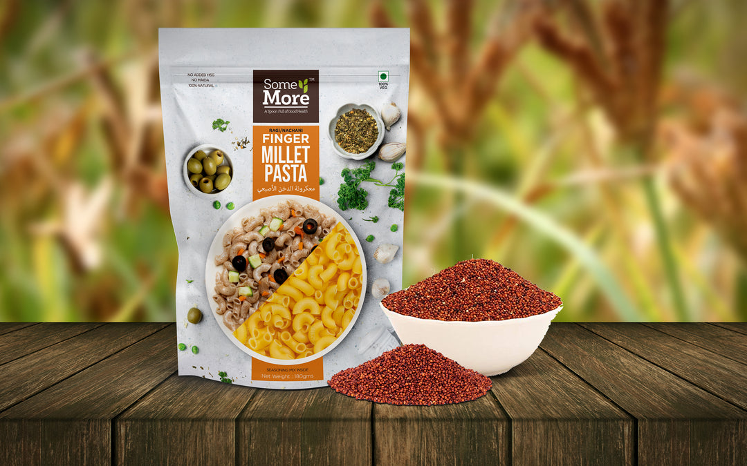 Finger Millet Pasta - 180gms – Some More Foods