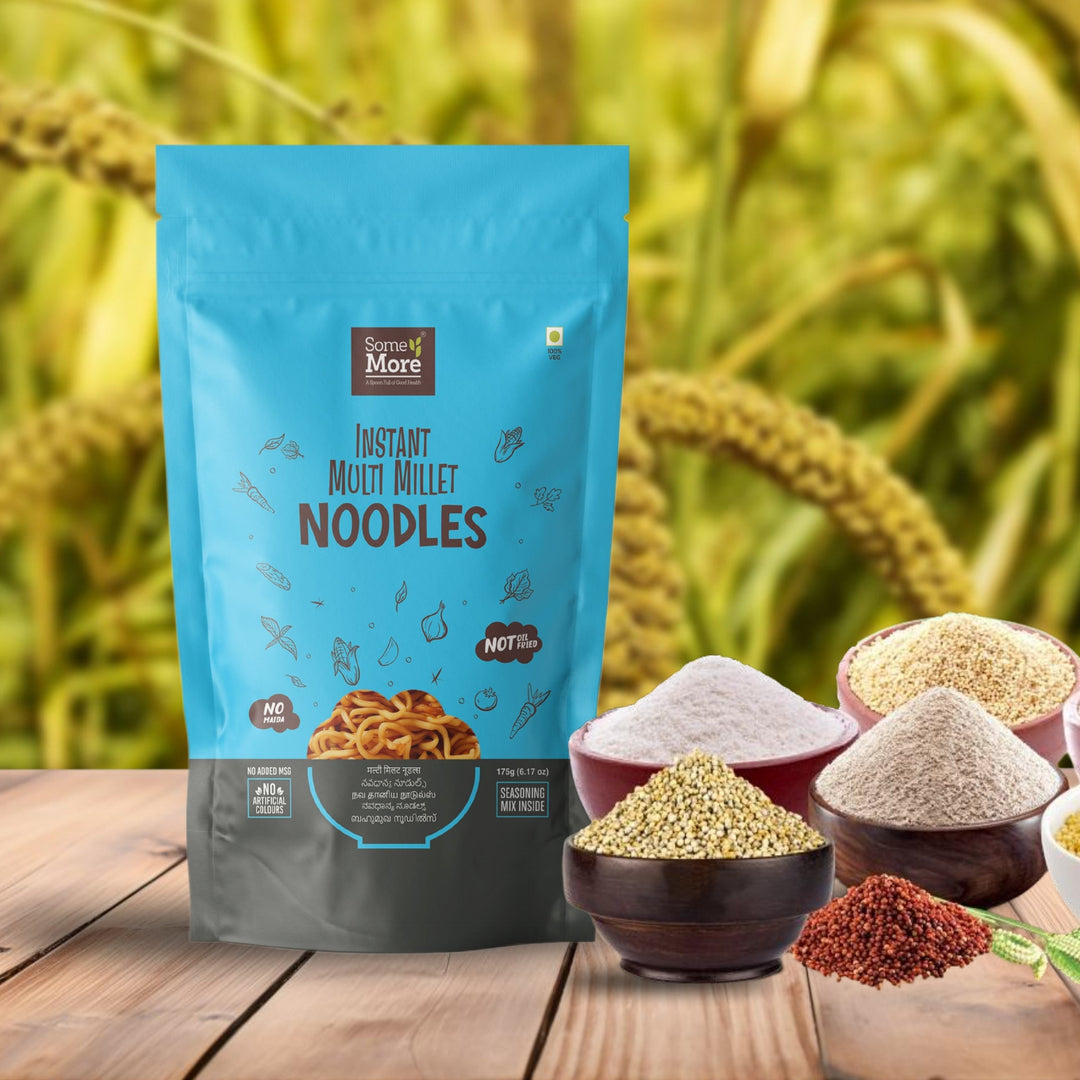 Instant Multi Millet Noodles - 175gms – Some More Foods