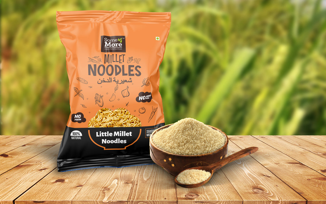 Instant Little Millet Noodles - 175gms – Some More Foods