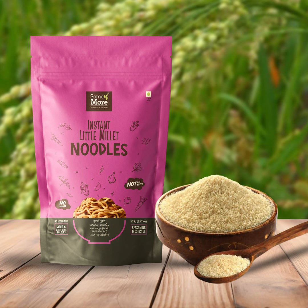 Instant Little Millet Noodles - 175gms – Some More Foods