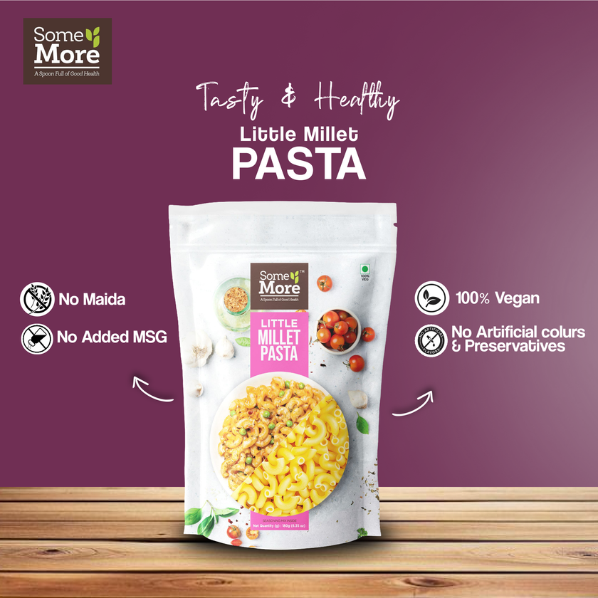 Millet Pasta - 180gms – Some More Foods