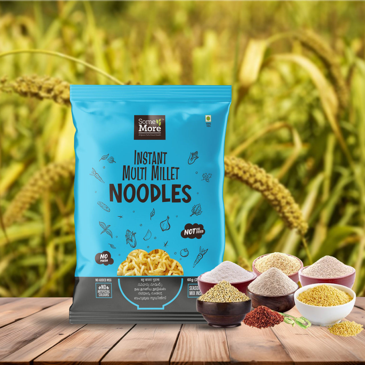 Instant Multi Millet Noodles - 60gms – Some More Foods