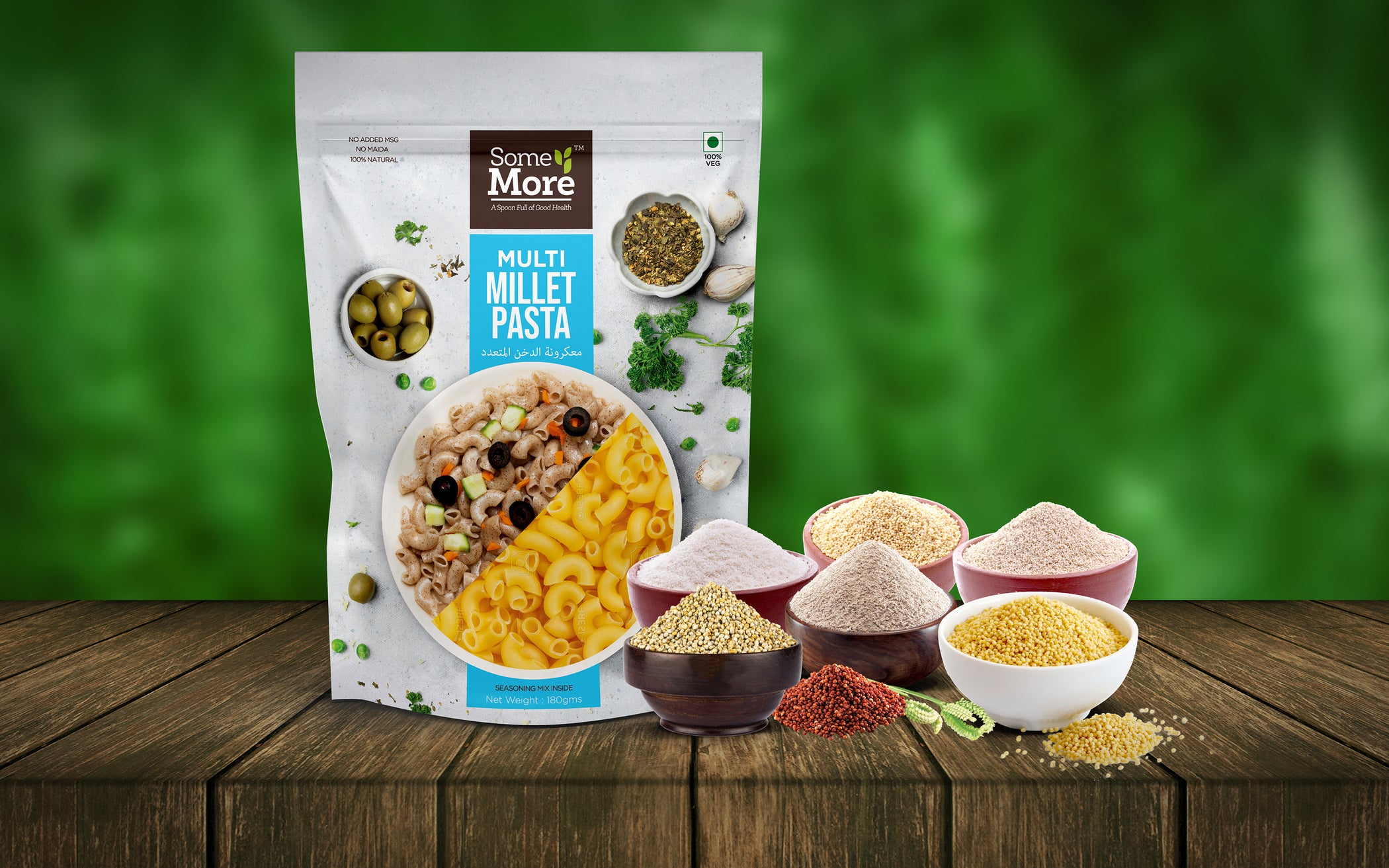 Multi Millet pasta – Some More Foods