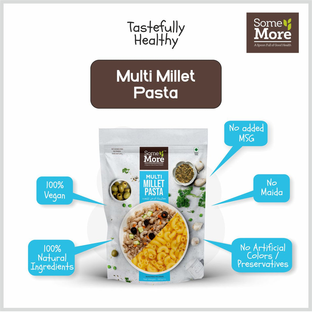 Multi Millet pasta – Some More Foods