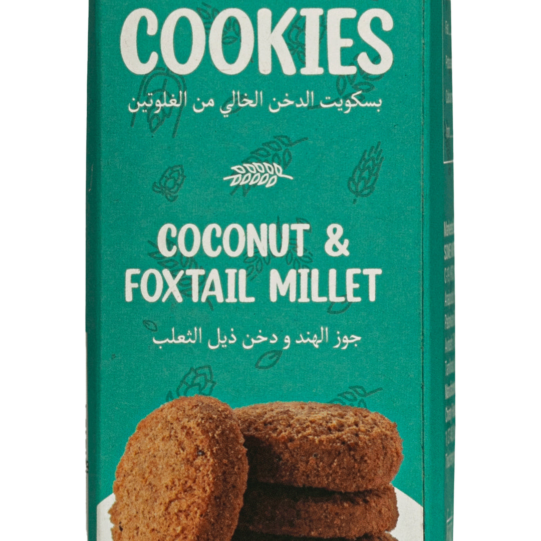 Coconut & Foxtail Millet Cookies - 100gms – Some More Foods