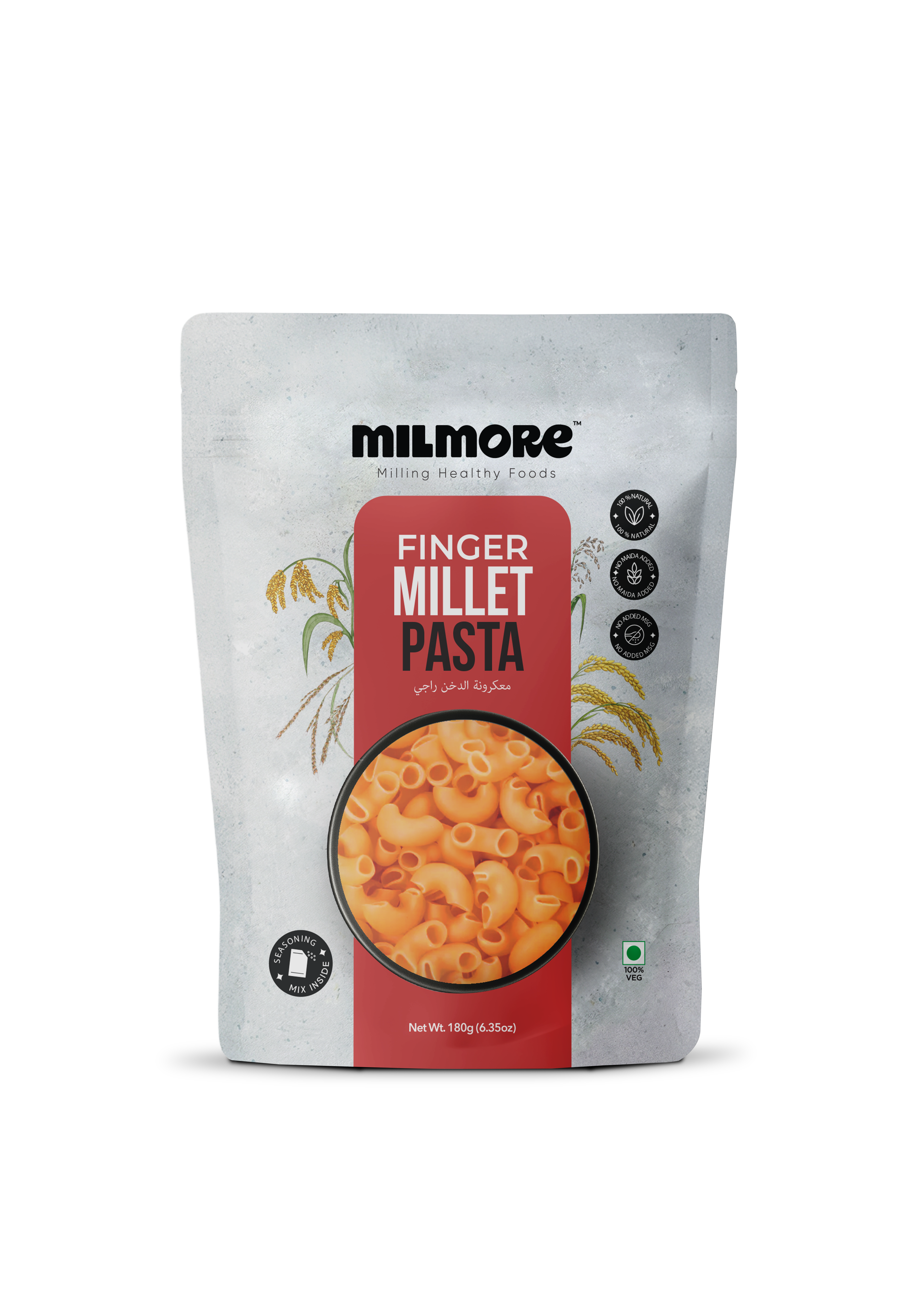 Finger Millet Pasta - 180g – Some More Foods